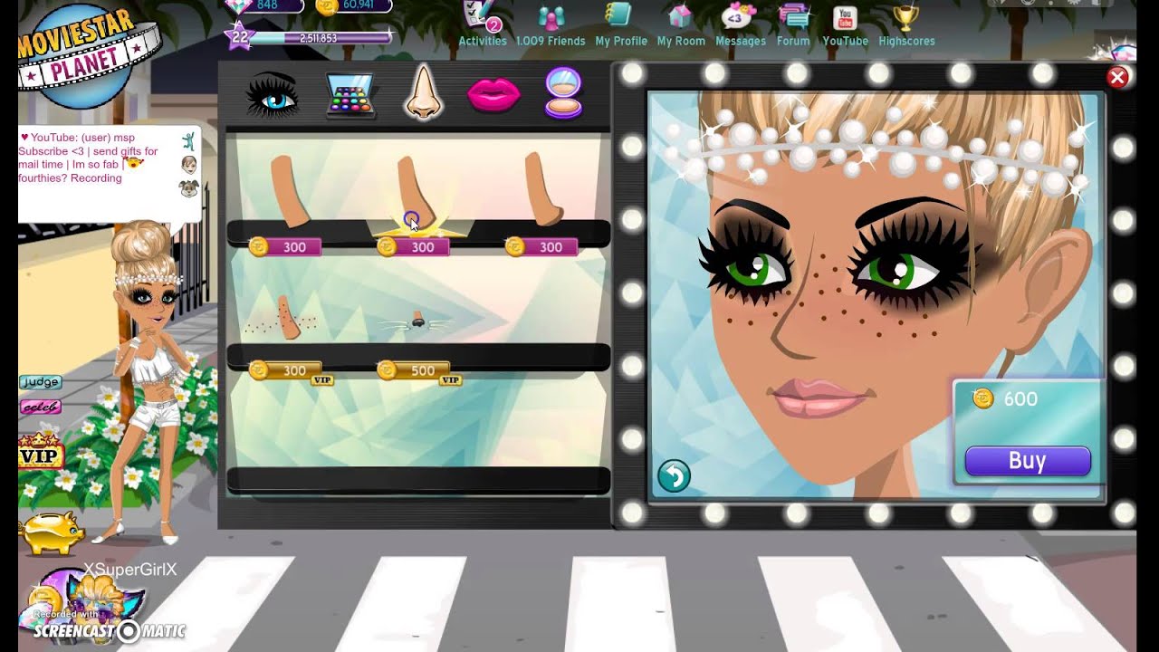 Vip Makeup Tutorial On MSP!!!! - YouTube