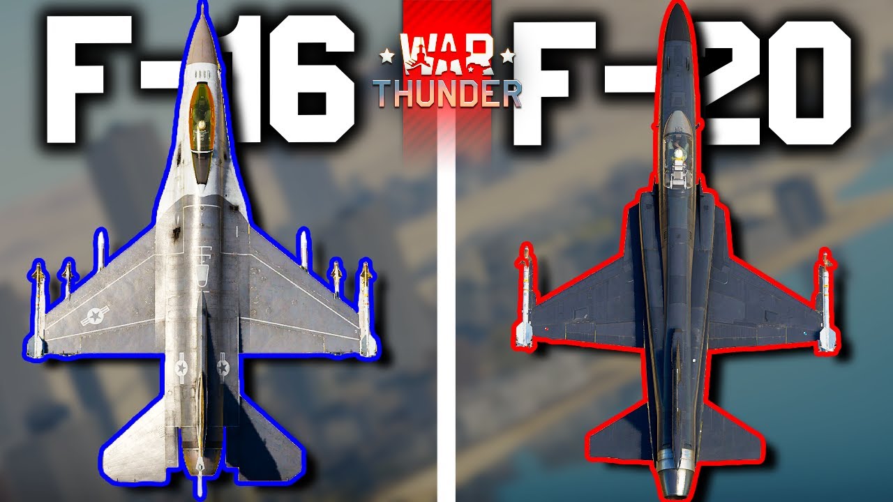 F-20 Vs F-16A Battle Of Twins | WarThunder - YouTube