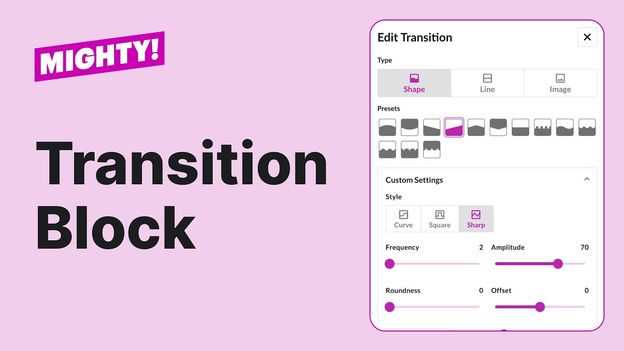 Mighty Block: Transition Block - YouTube