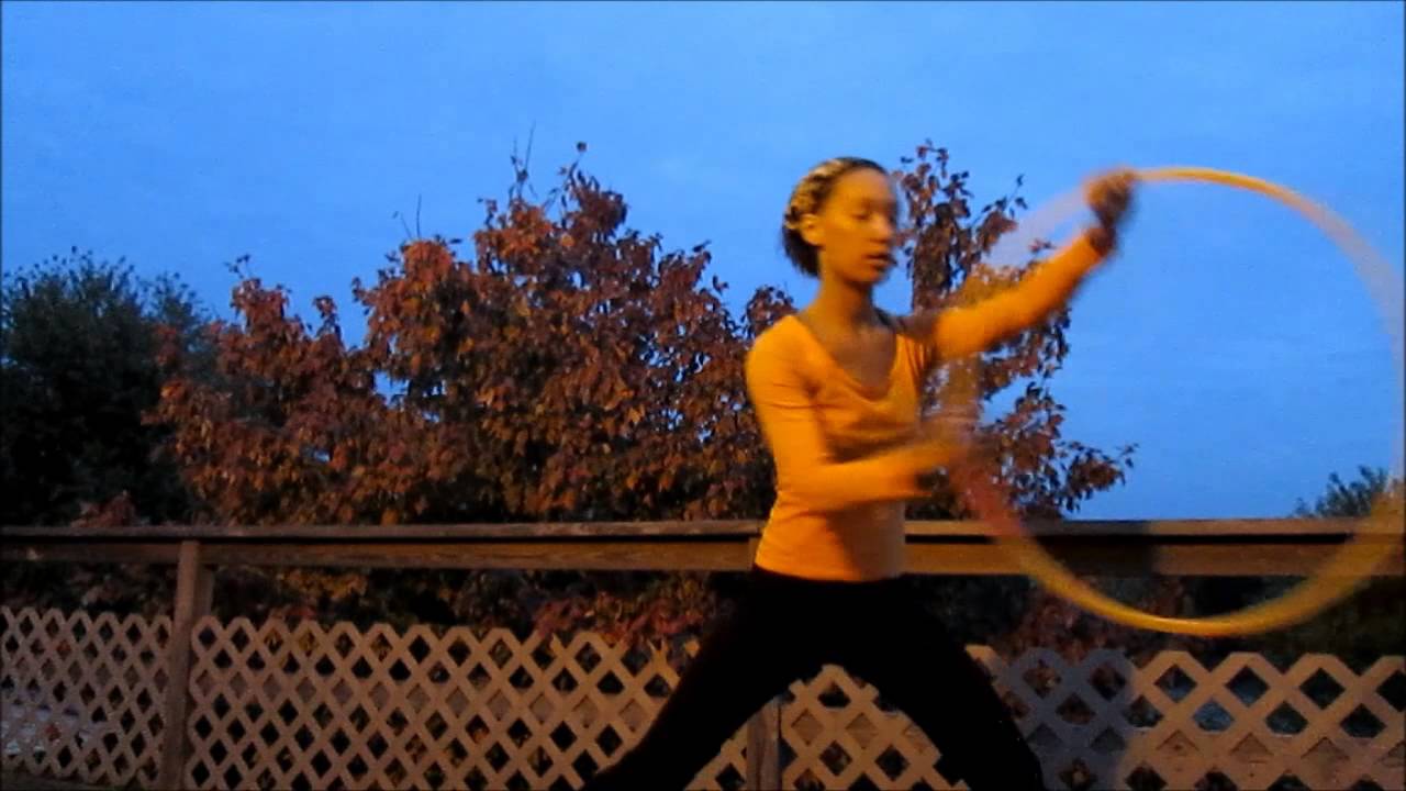 Beginner Hoop Tricks: Horizontal body cross Tutorial - YouTube
