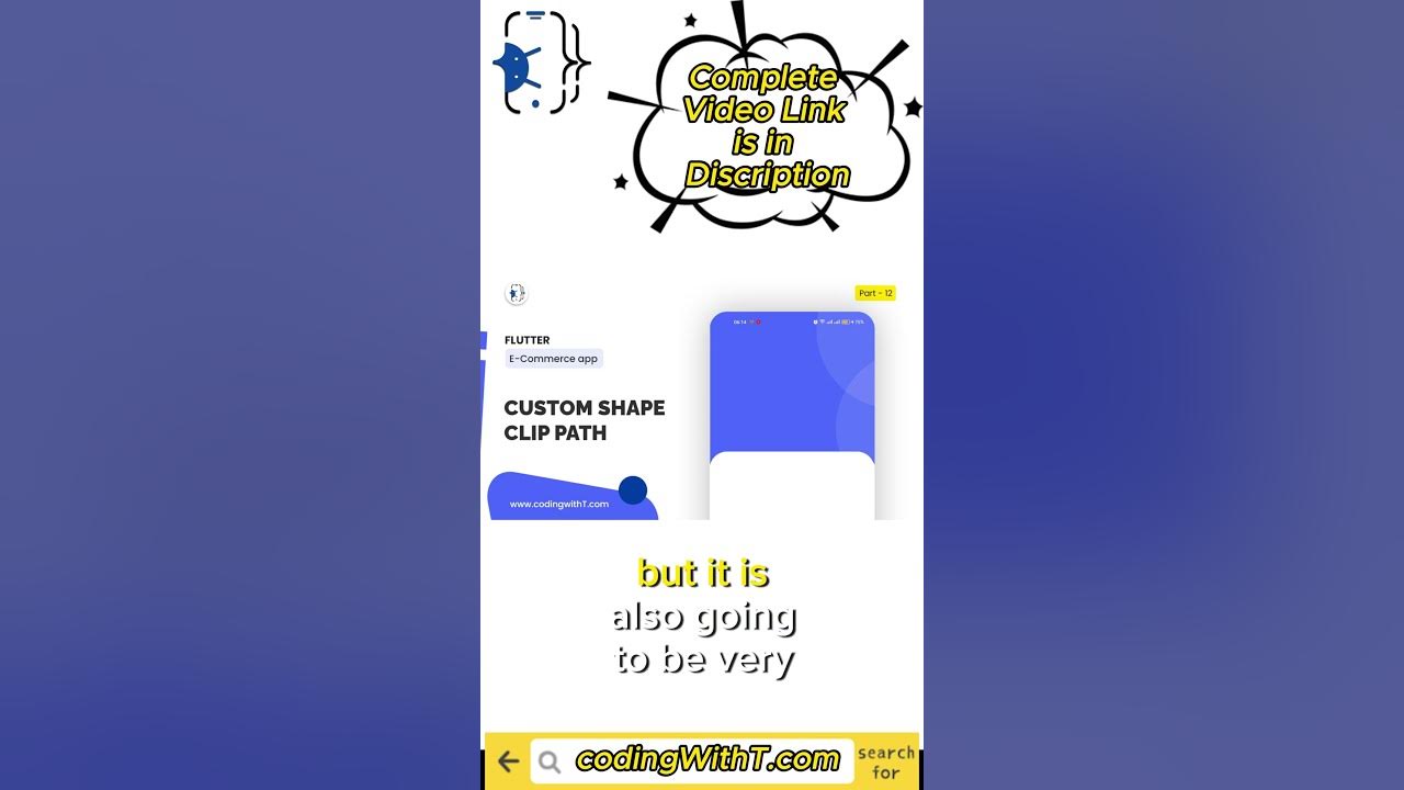 Flutter Clip Path Tutorial Custom Shape Design Challenge 2024 Youtube