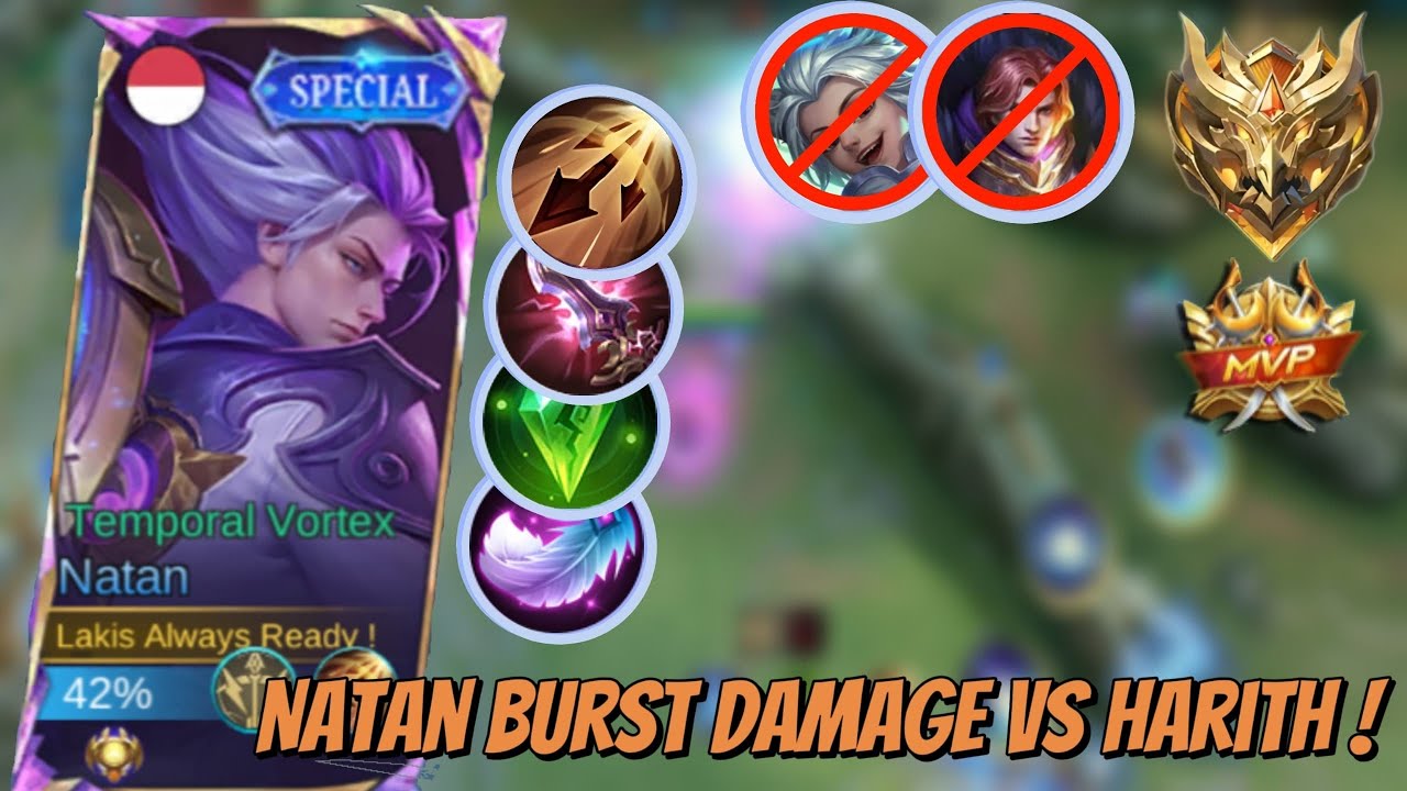Natan Burst+inspire! Natan Gameplay Di Glory!! - YouTube