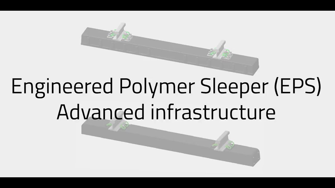 Engineered polymer sleeper - Rail sleepers: sustainable, and long ...