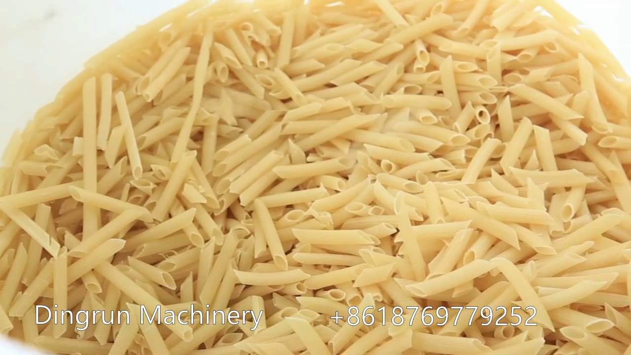 Pasta 2D snacks food machine - YouTube