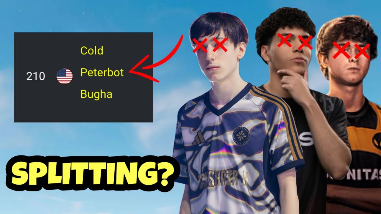 Peterbot, Cold & Bugha FAIL to Qualify... are they SPLITTING? | Pollo ...