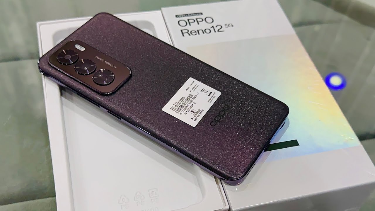 Oppo Reno 12 5G Matte Brown Unboxing , First Impressions & Review 🔥 ...