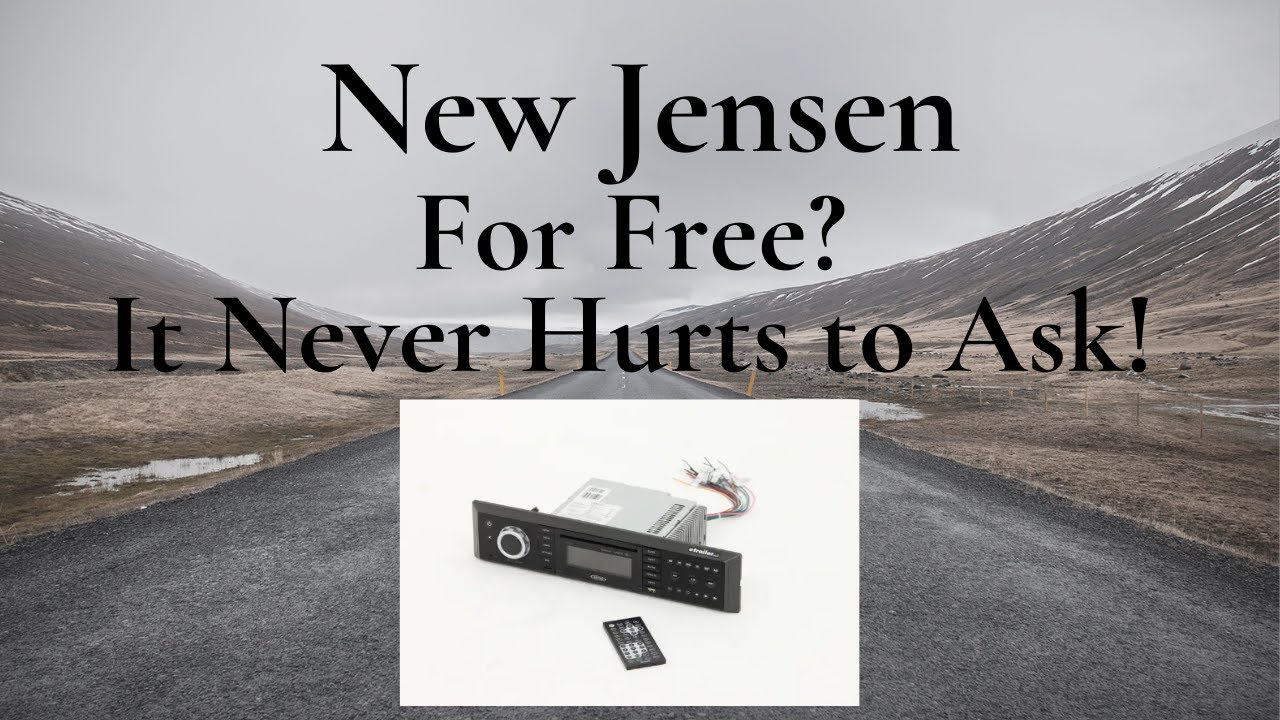 New JENSEN Entertainment Unit for my 2020 Winnebago Travato 59GL for ...