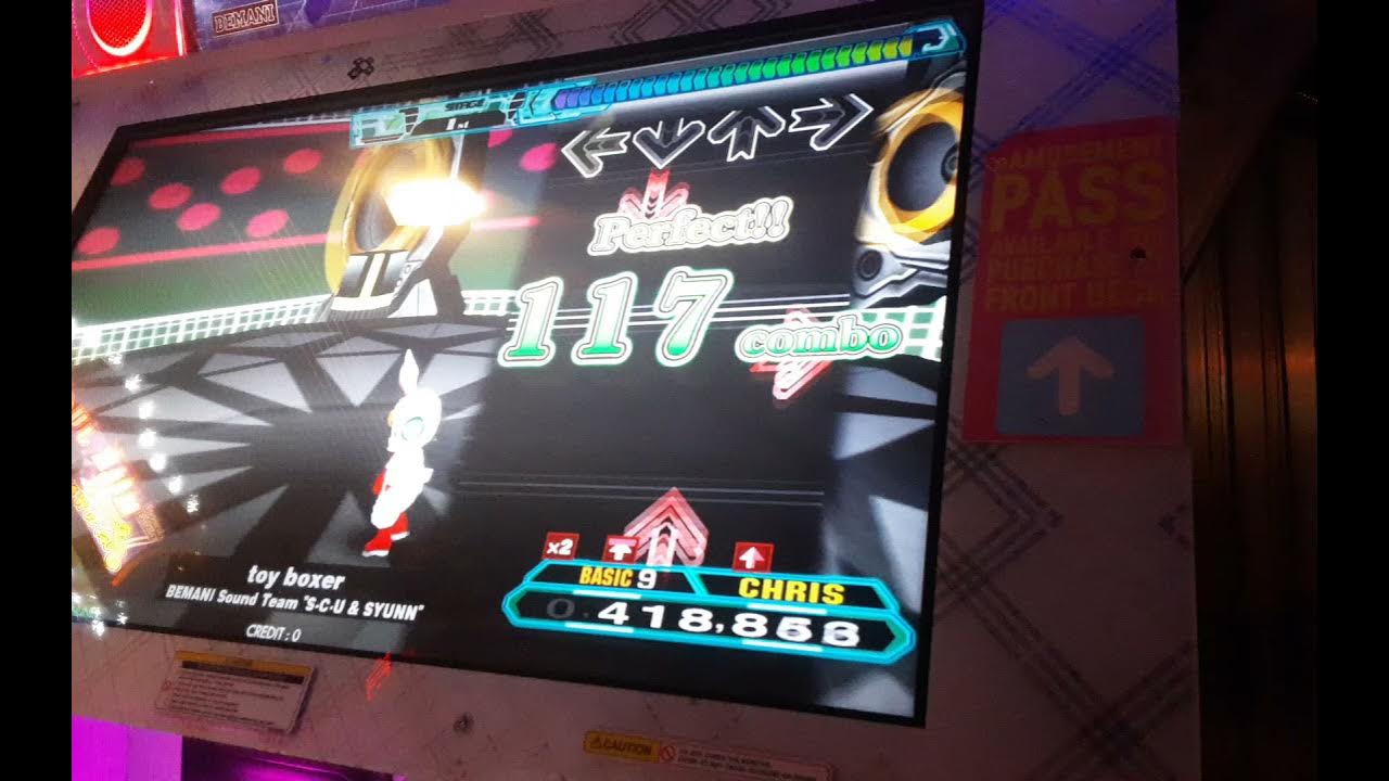 [DDR A20 PLUS] Toy Boxer [Basic 9] First Try - YouTube