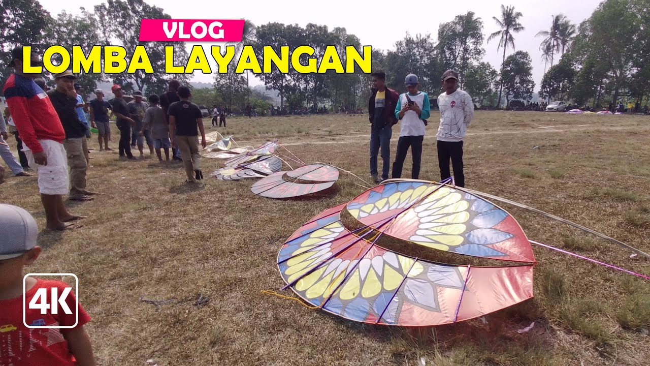 Keseruan Lomba Layangan pada putus semua - YouTube
