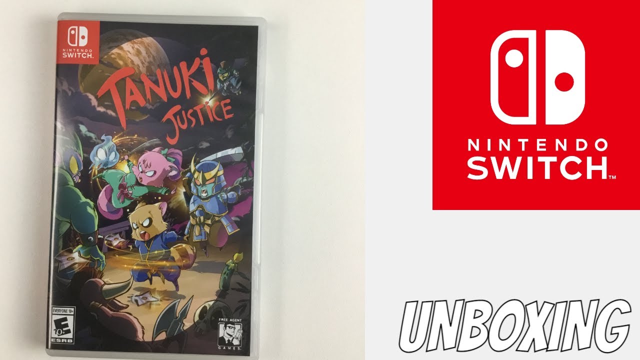 TANUKI JUSTICE GAME UNBOXING - YouTube