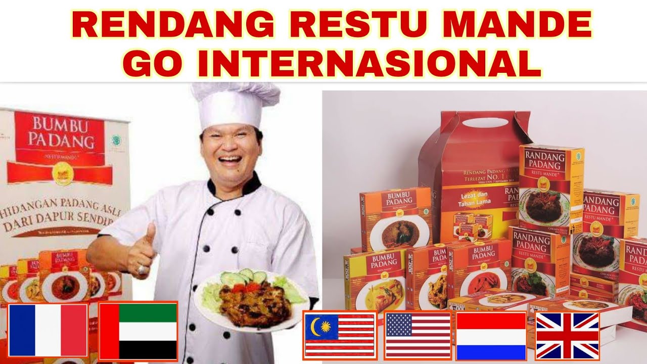 Rendang Kemasan Restu Mande Go Internasional, UMKM Sehari Produksi 100 ...