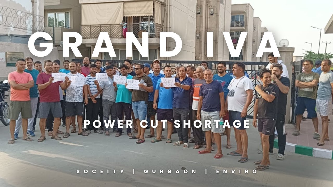 Grand IVA | Daily power cut | Police | #gurgaon - YouTube