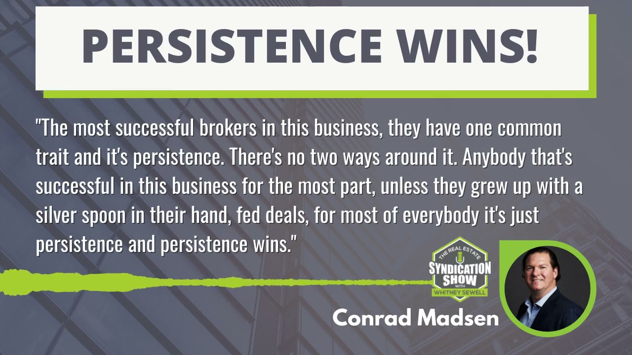 How to Be Successful in Real Estate | Interview with Conrad Madsen ...