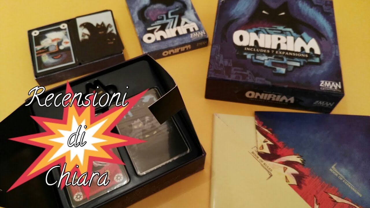 Onirim - espansioni e PROMO! (tutorial) - Recensioni di Chiara (giochi da tavolo) - YouTube