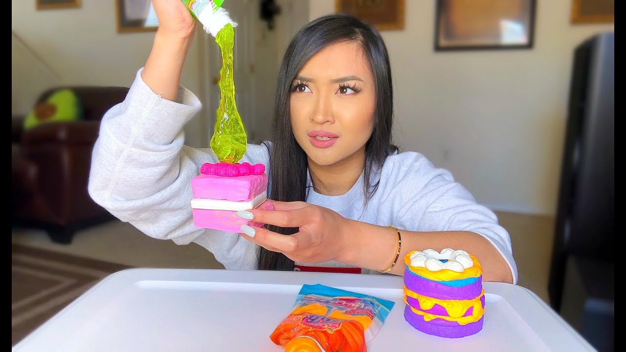 SQUISHY SLIME SET?! - YouTube