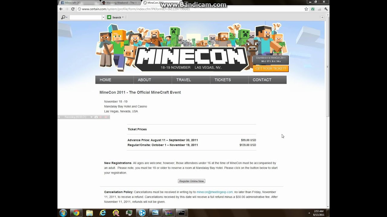 Herobrine in MineCon Image! - YouTube