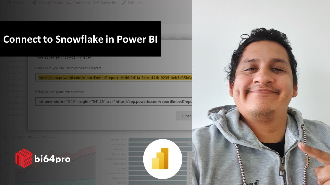 Connect to Snowflake in Power BI - YouTube