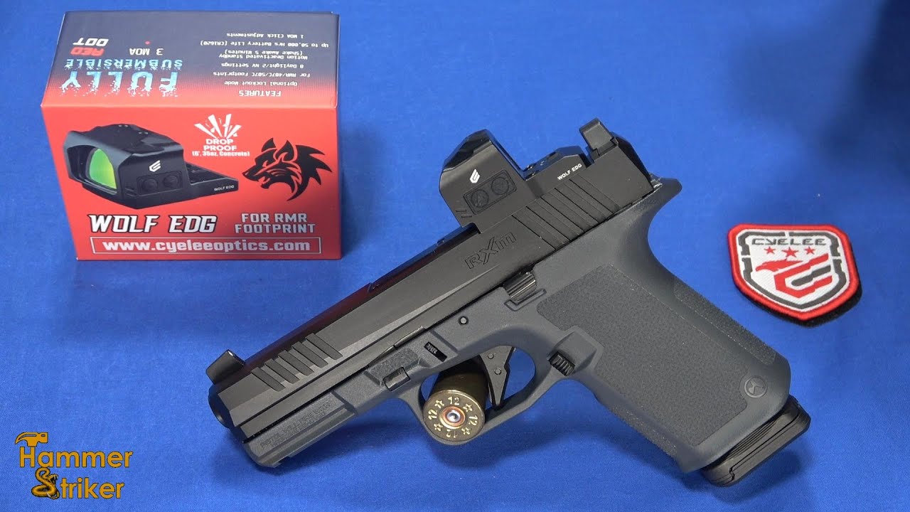 Cyelee Wolf EDG Review - NEW 3 MOA Red Dot on Ruger RXM - YouTube