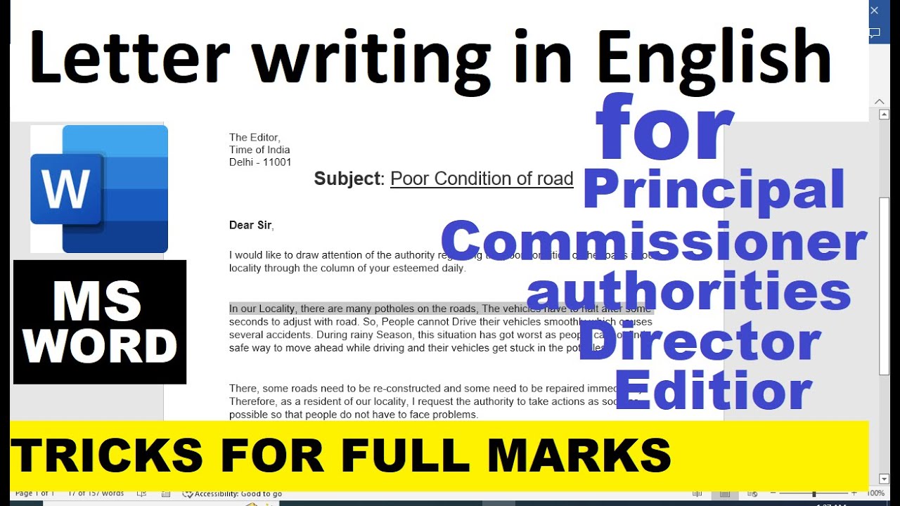 Letter Writing In English Trick Letter Writing Letter Writing In Letter Writing In English Trick Letter Writing Letter Writing In