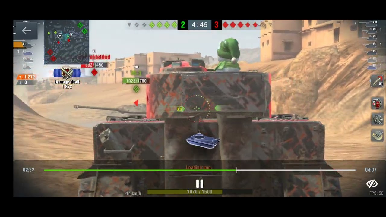 world of tanks blitz tiger 1 💥 - YouTube