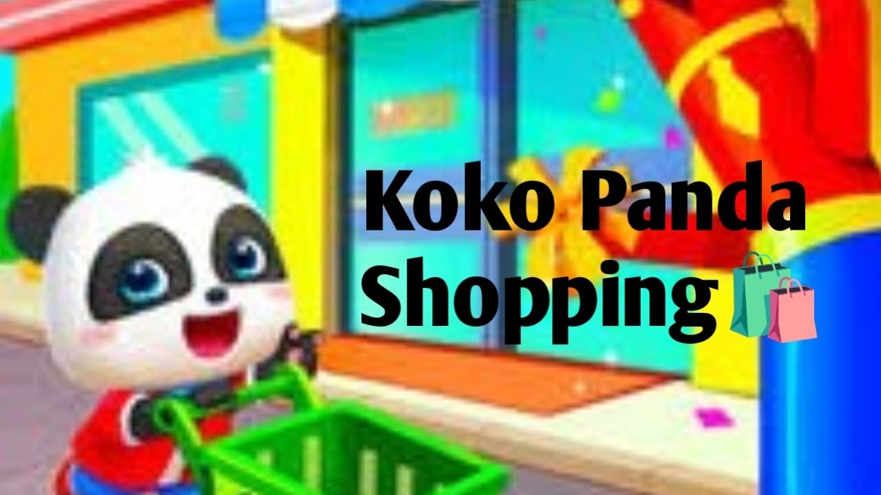 Koko Panda Shopping/best kids cartoon/kids music/Koko panda - YouTube