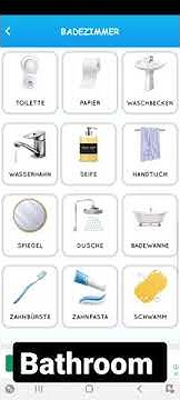 Learn German for beginners (bathroom;badezimmer) - YouTube