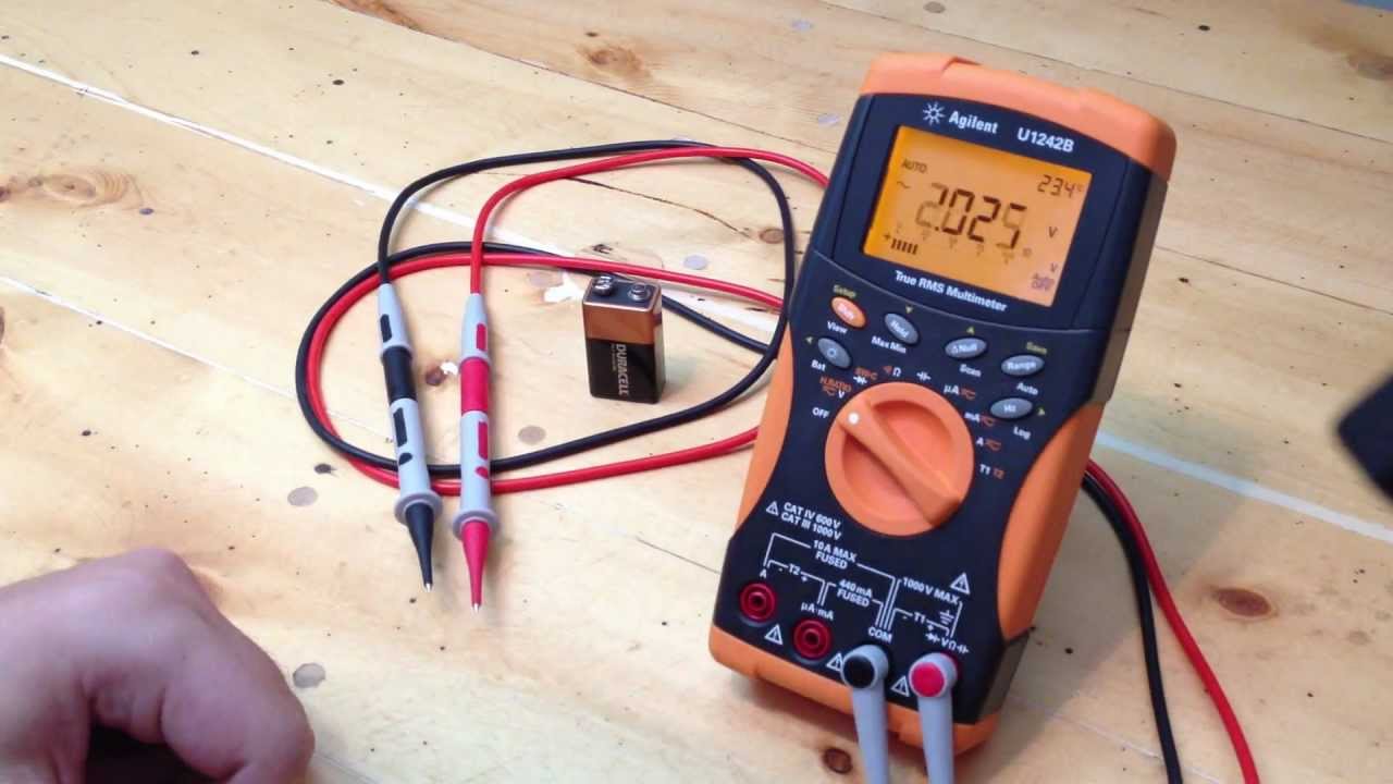 Agilent U1242B defective AC volts/autoranging pt. 2 - YouTube
