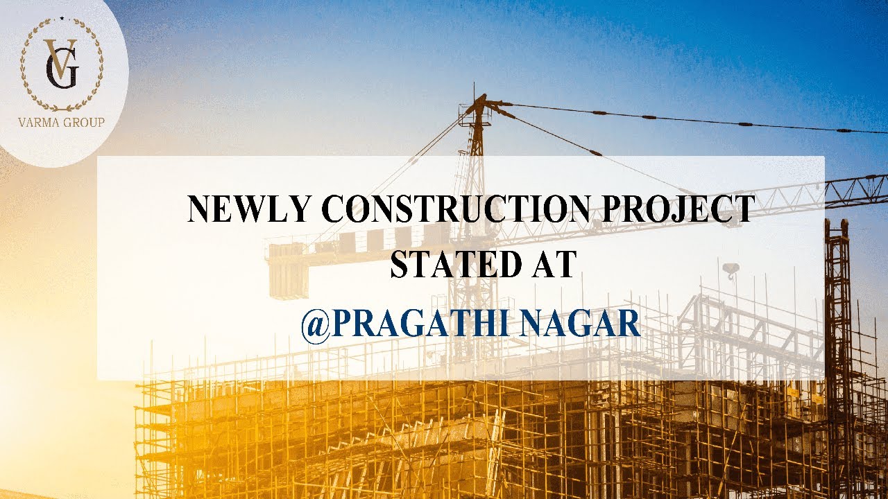 New Construction Project at Pragathi Nagar - YouTube