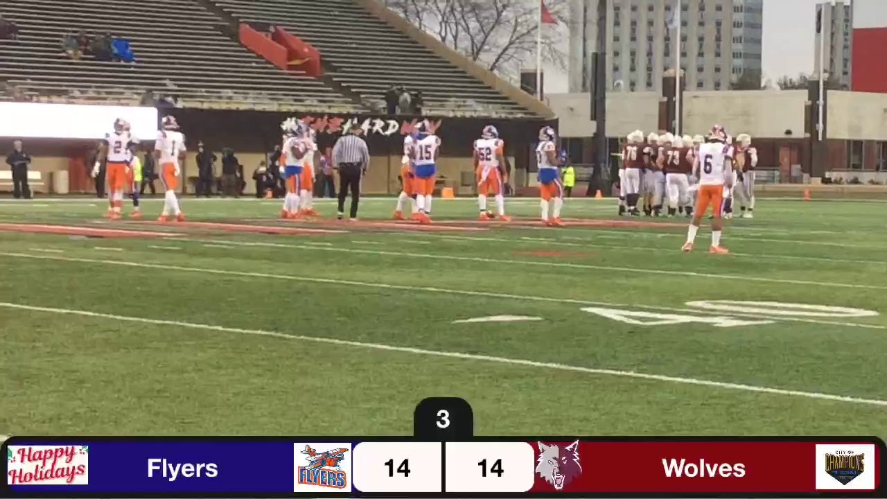 East StLouis flyers and Prairie Ridge Wolves 6A IL State Championship ...