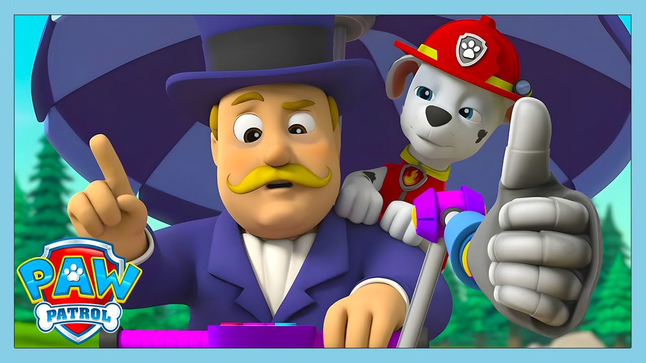 Saving Mayor Humdinger! | Paw Patrol | WildBrain Kids - YouTube