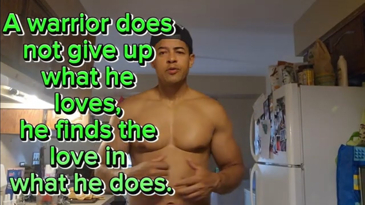 A warrior does not give up what he loves, he finds the love in what he ...