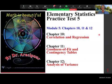 2023 Module 5 PT Ch 10 Correlation and Regression - YouTube