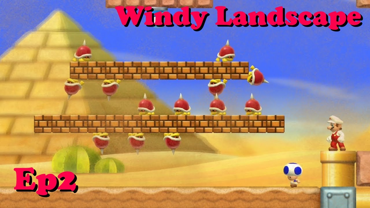 Windy Landscape Ep2 //New Super Mario Bros Wii - YouTube
