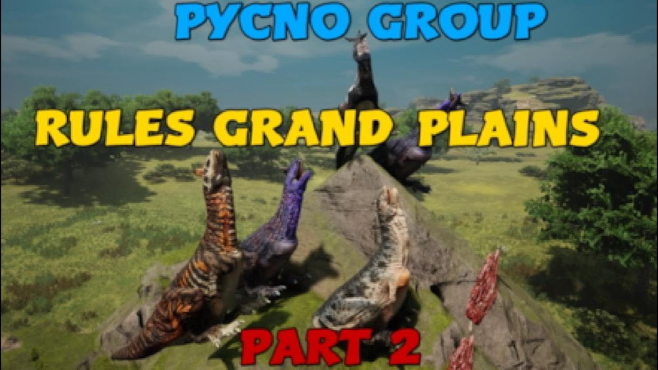 PATH OF TITANS PYCNO GROUP RULES GRAND PLAINS PART 2 - YouTube