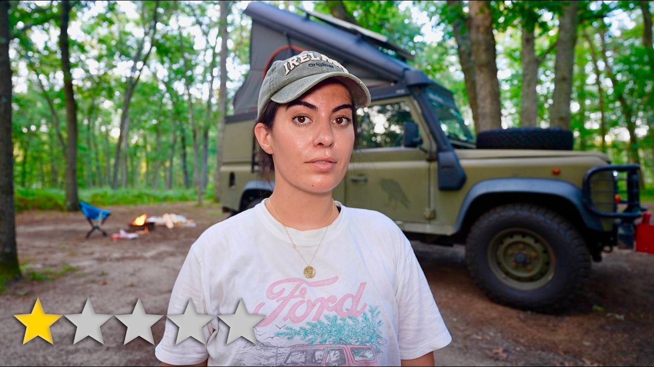Truck Camping at Worst Rated Campground on Earth - YouTube