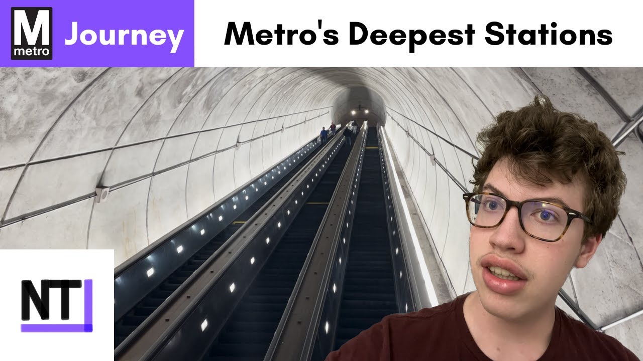 The DC Metro's Deepest Stations - YouTube