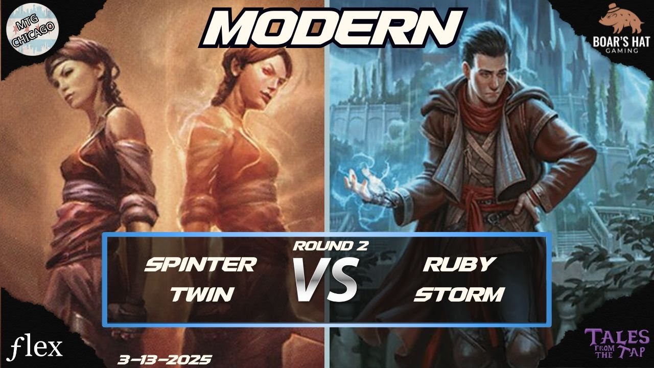 Splinter Twin VS Ruby Storm [MTG Modern Round 2] - YouTube