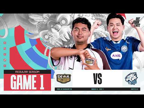 DEWA vs EVOS | Regular Season Week 6 Day 1 | Game 1 | #MPLIDS18