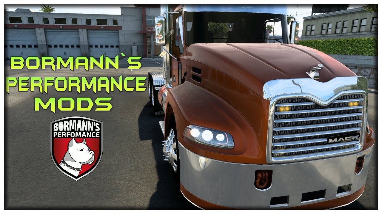 ATS - New Mack Vision Mod || Bormman`s Performance - YouTube