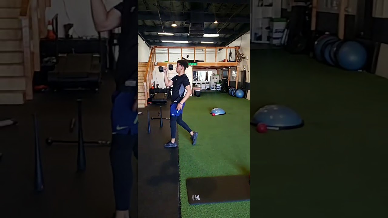 Pendulum Lunge Steps - YouTube