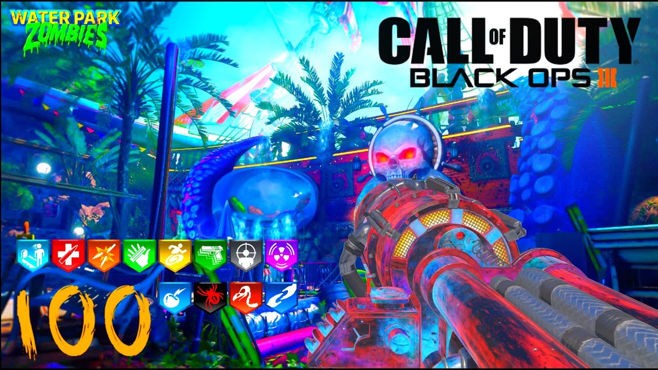 WATERPARK ZOMBIES EASTER EGG - COD ZOMBIES (INFINITE WARFARE x B03 ...