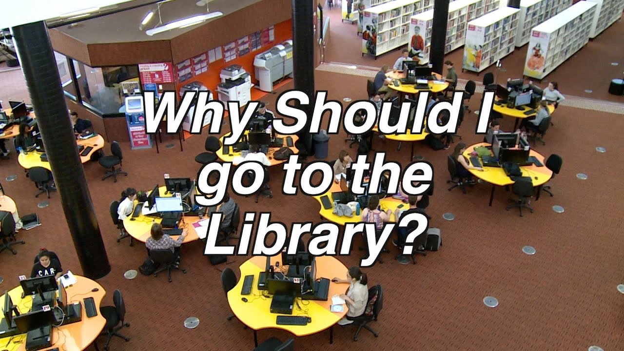Why Should I go to the Library? (with closed captions) - YouTube