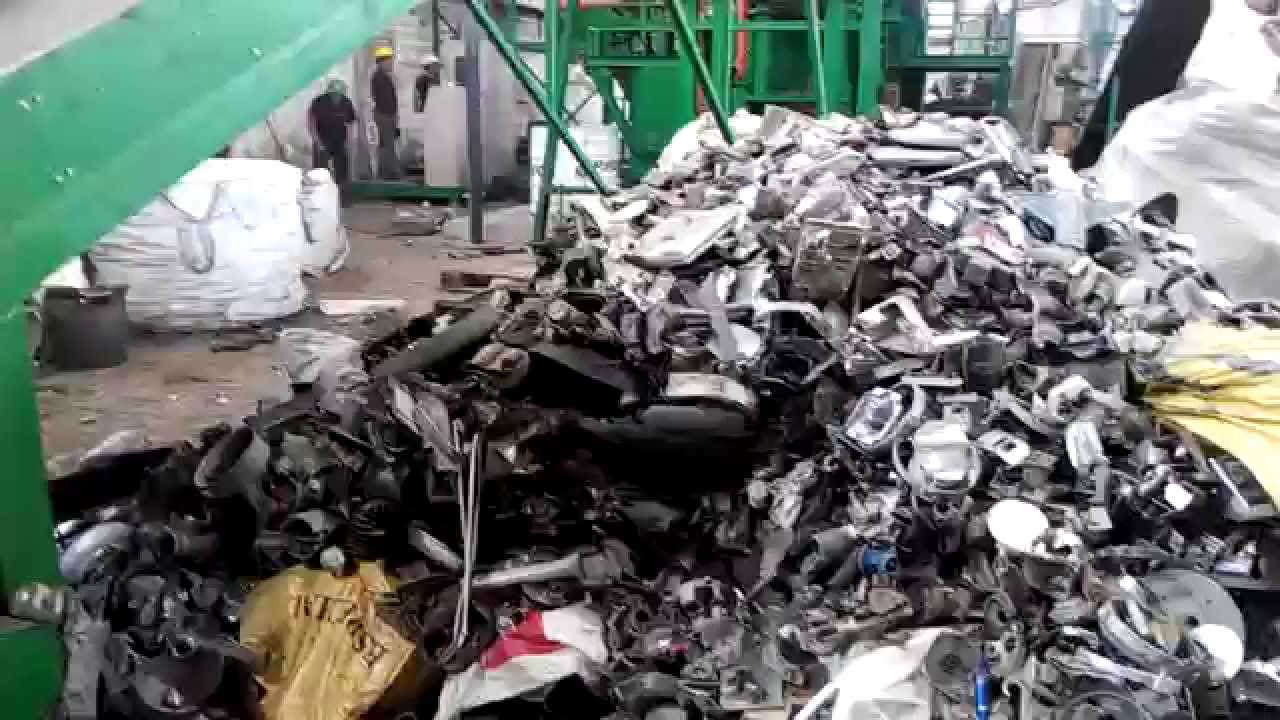 metal hammer mill crusher, ferrous & nonferrous metal shredding system ...