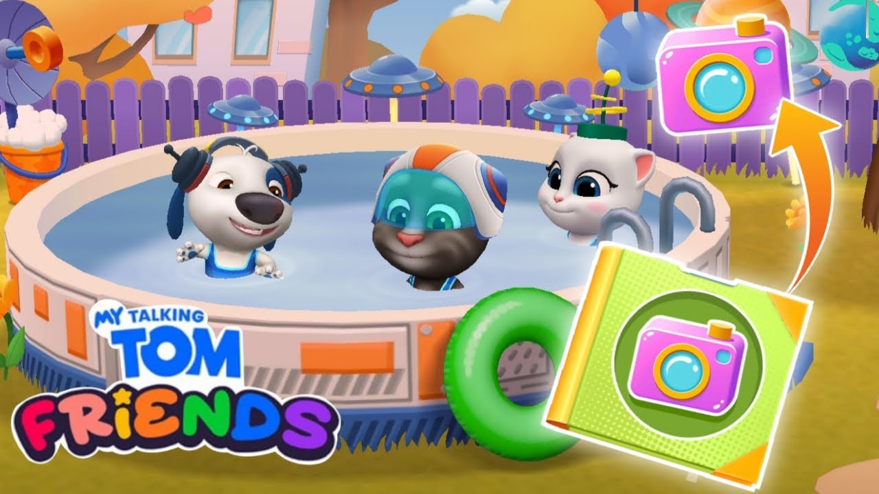 My Talking Tom Friends New Space Adventure Gameplay Ep 49 - YouTube