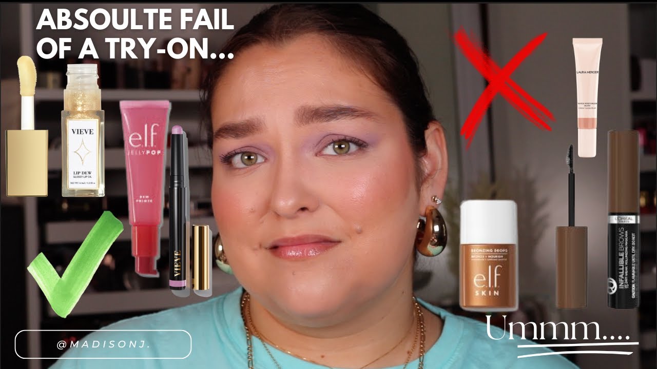 Trying New Makeup... And It Went Horribly Wrong!...Makeup fail - YouTube