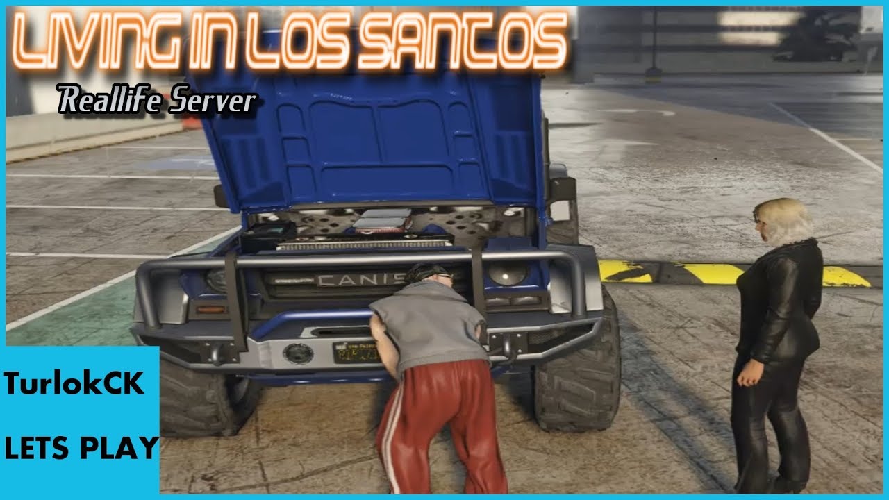 [GTA_5 RP-FiveM- Living in Los Santos] Kaputte Scheinwerfer - YouTube