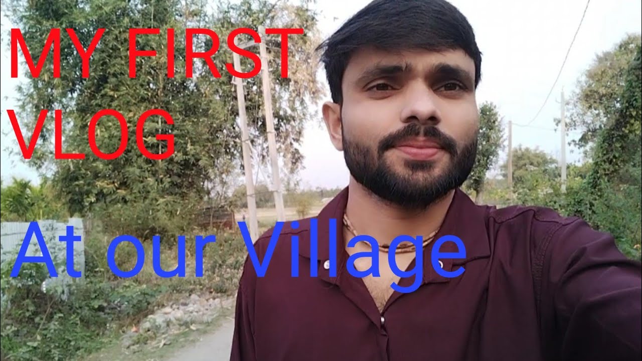 My First Vlog!! At Our Village!!😊. #mynewvlogatourvillage ...