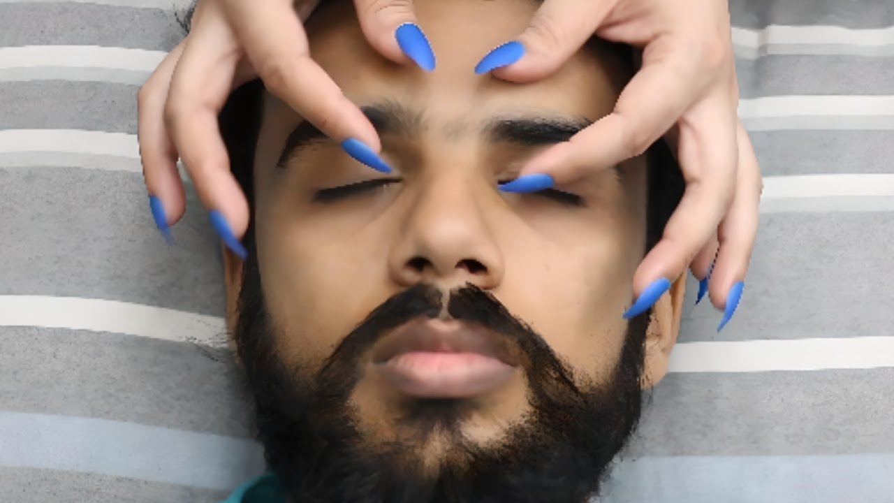 Mysterious Secrets Behind Calming Face ASMR - Intense Face Scratching ...