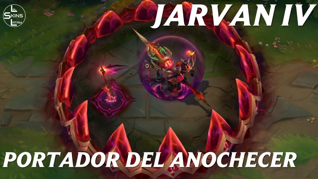 Jarvan IV Portador del Anochecer - Previsualización | League of Legends ...