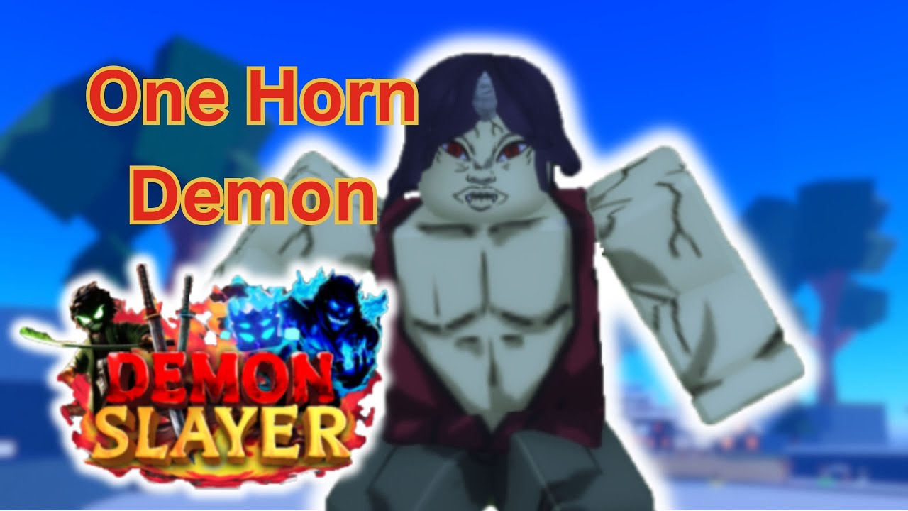 Quest Lvl 120: One Horn Demon | Roblox Demon Blade - YouTube